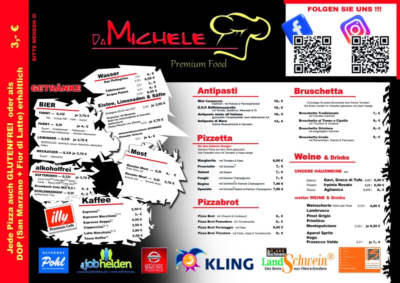 Speisen - Ristorante Da Michele